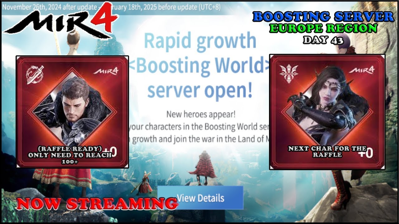 MIR4 BOOSTING WORLD DAY 43 - YUNG MGA BAGON UPDATE NI MIR4 IGNORE NYO NA! BOOSTING WORLD TABI ...