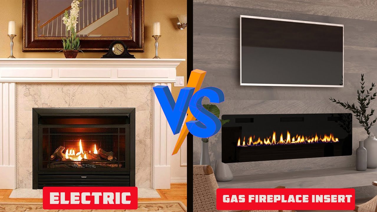 Electric vs Gas Fireplace Insert - YouTube