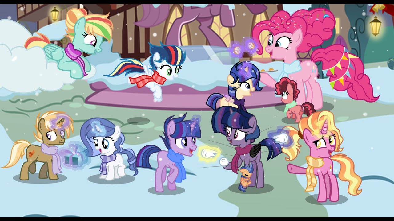 MLP[Next Gen](Speedpaint) Winter holidays[Base edit] - YouTube