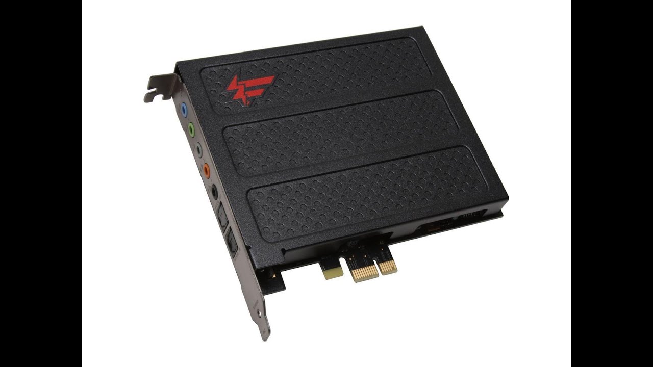 Creative X-Fi Titanium Fatal1ty Professional - YouTube