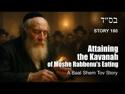 Attaining the Kavanah of Moshe Rabbeinu's Eating - a Baal Shem Tov ...