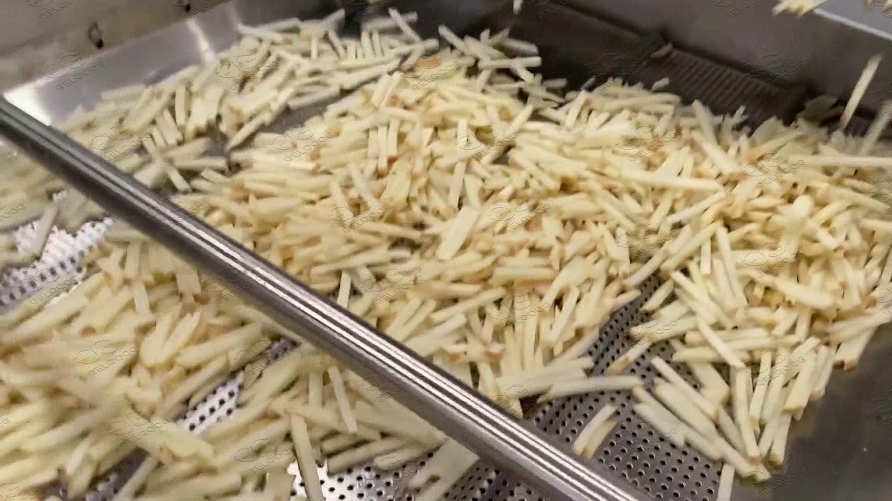 Procedure For Making French Fries /French Fries Production Line - YouTube