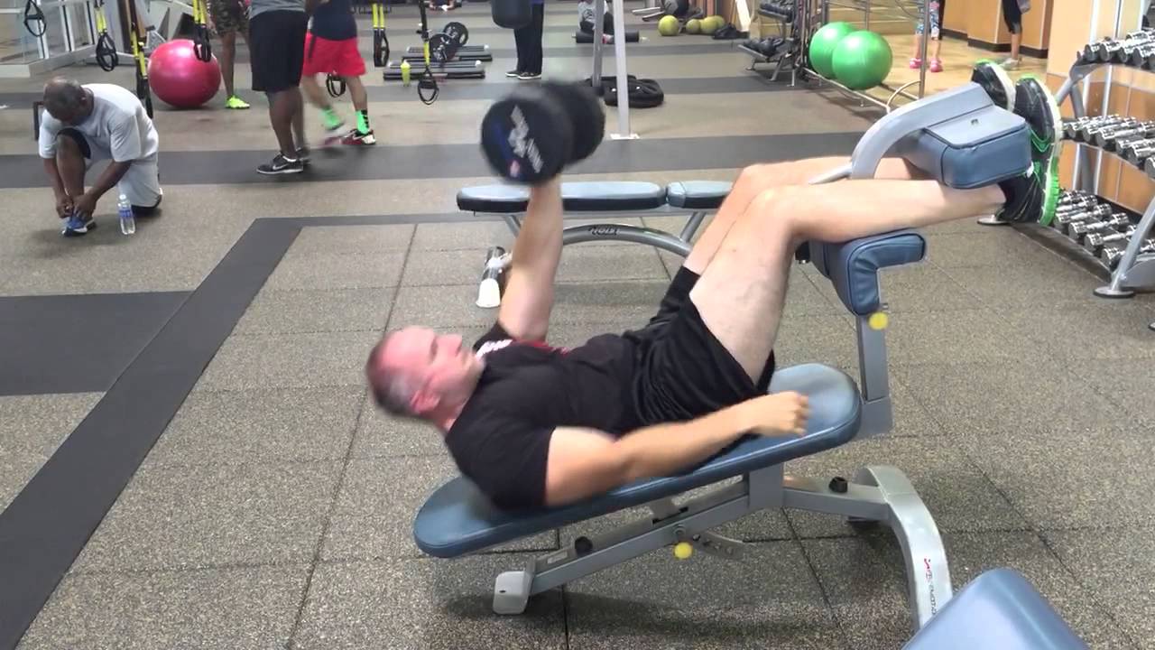 Decline sit-up circuit - YouTube