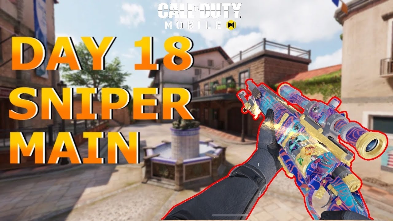 Day 18- Being A Sniper Main On CoD: Mobile - YouTube
