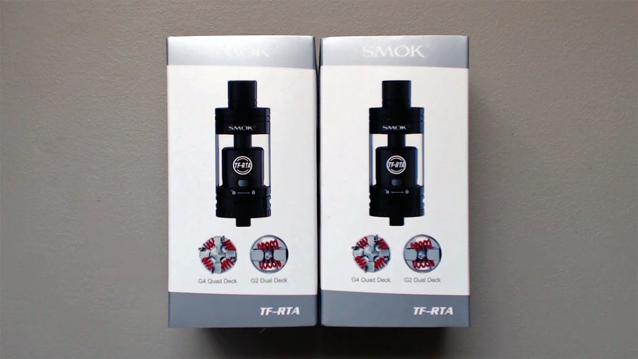 TF-RTA G2 and G4 by Smok [ Great RTA ] - YouTube