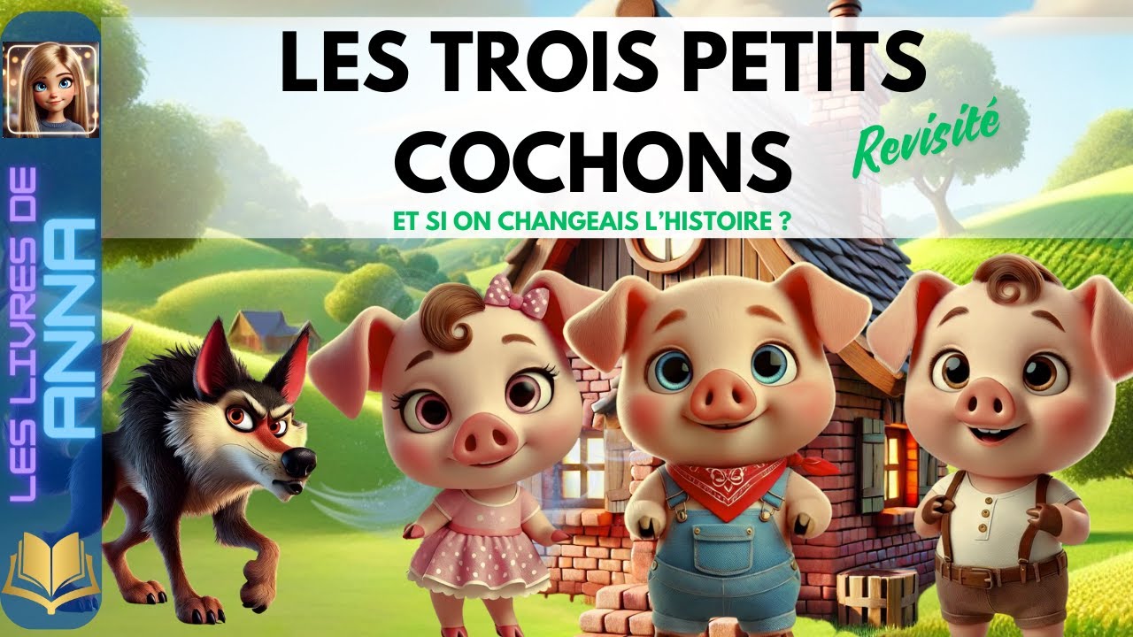 LES 3 PETITS COCHONS Revisité: Conte pour enfant de la véritable ...