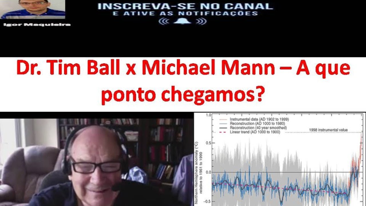 Dr. Tim Ball x Michael Mann - Reprodução de Entrevista - YouTube