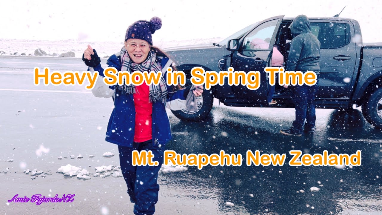 Heavy Snow in Spring Time | Sept. 30,2023 ⁠@AmieFajardoNZ # ...