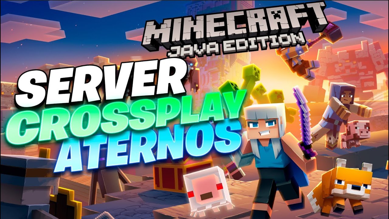 HAZ TÚ Server Crossplay MINECRAFT JAVA Y BEDROCK 1.19 y MÁS en ATERNOS ...