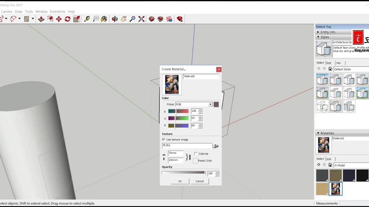 Sketchup : How to make a mapping - YouTube