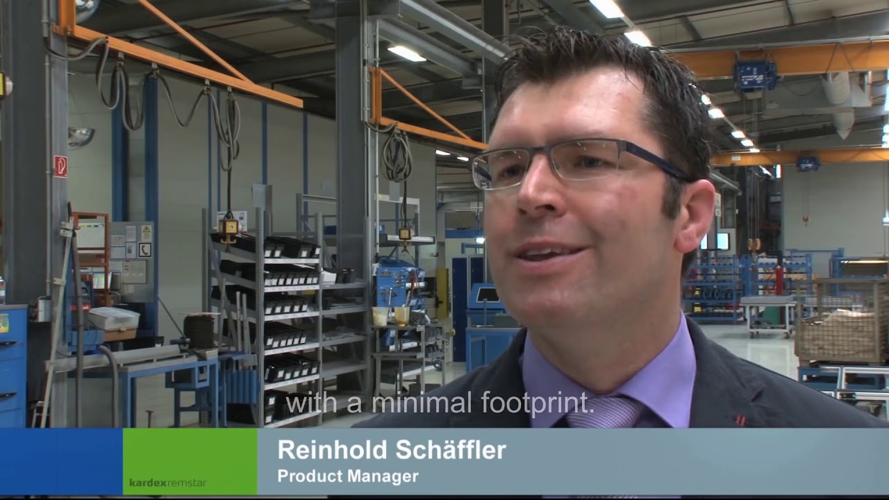 KARDEX REMSTAR SHUTTLE XP 1000 - YouTube