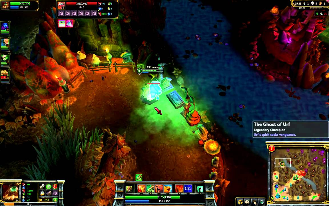 League of Legends - The Ghost of Urf - Legendary champion! Halloween ...