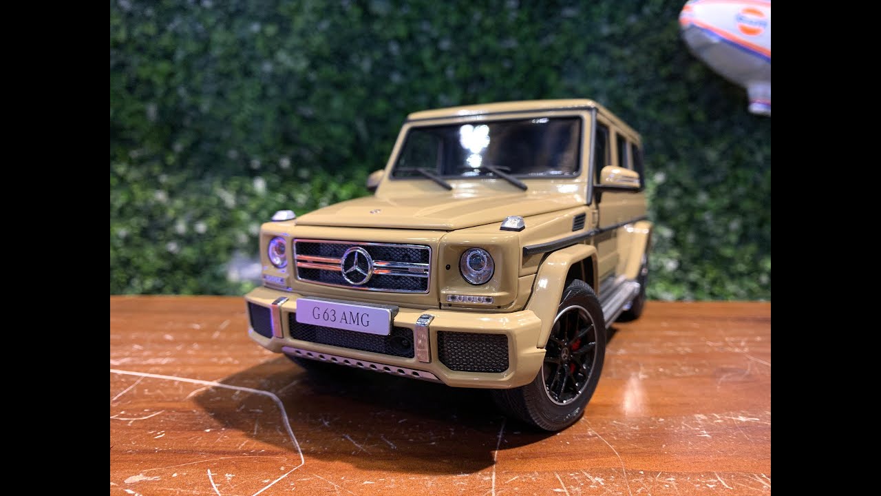 1/18 Almost Real Mercedes-AMG G-Class G63 (W463) Desert Sand 820605 ...
