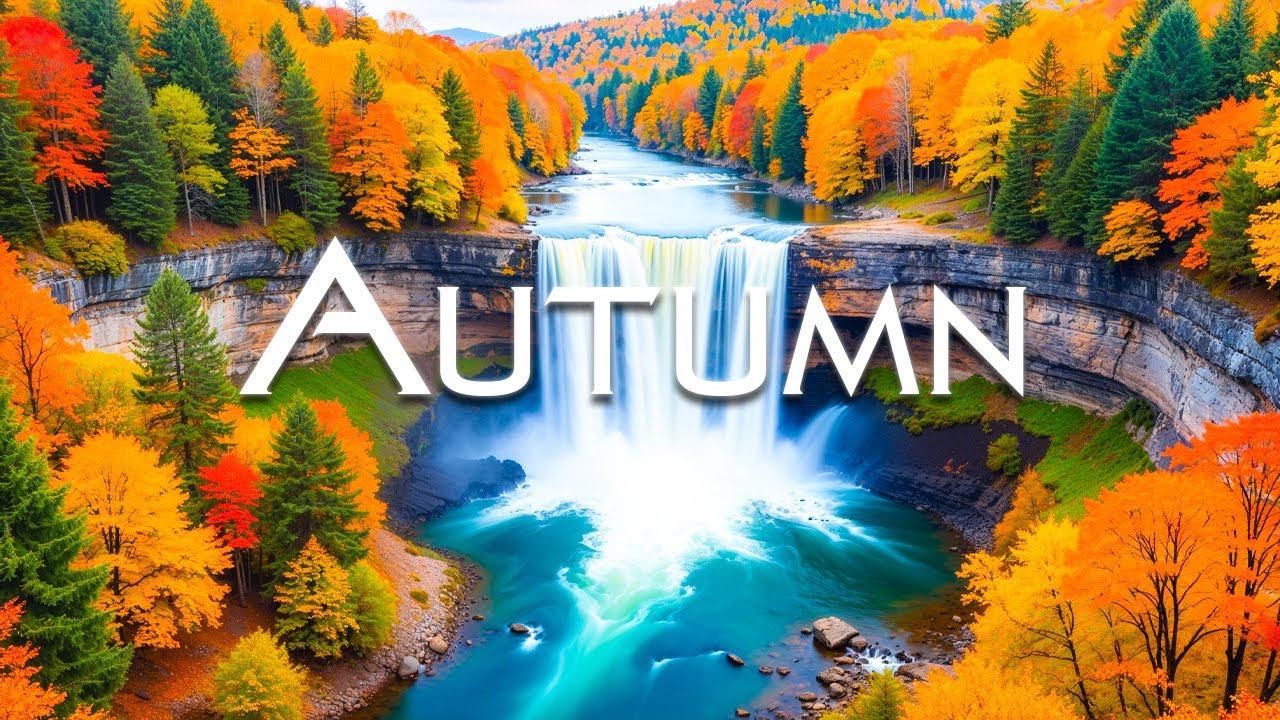 Golden Autumn Melodies 🍂 Relaxing Music for a Peaceful Autumn Day 🌾 ...