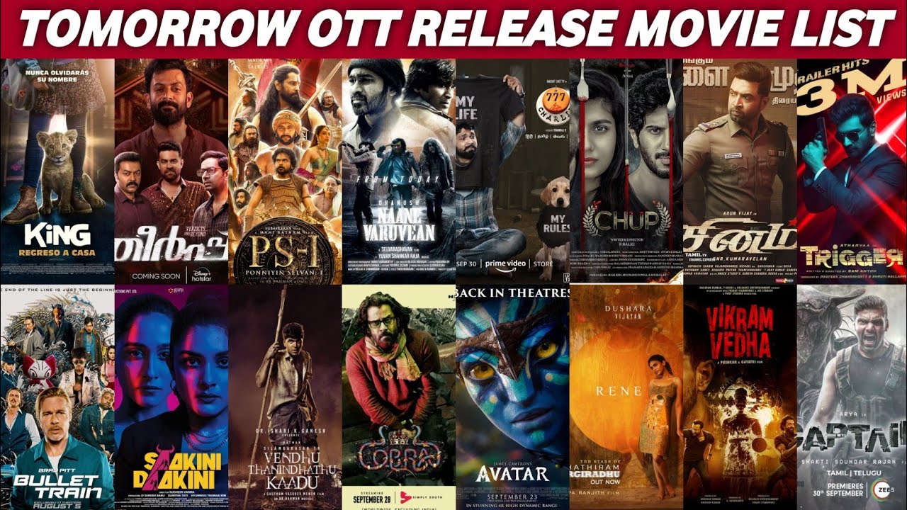 SK Times: Tomorrow OTT Release Movie, OTT, Theater, Captain, 777Charli ...