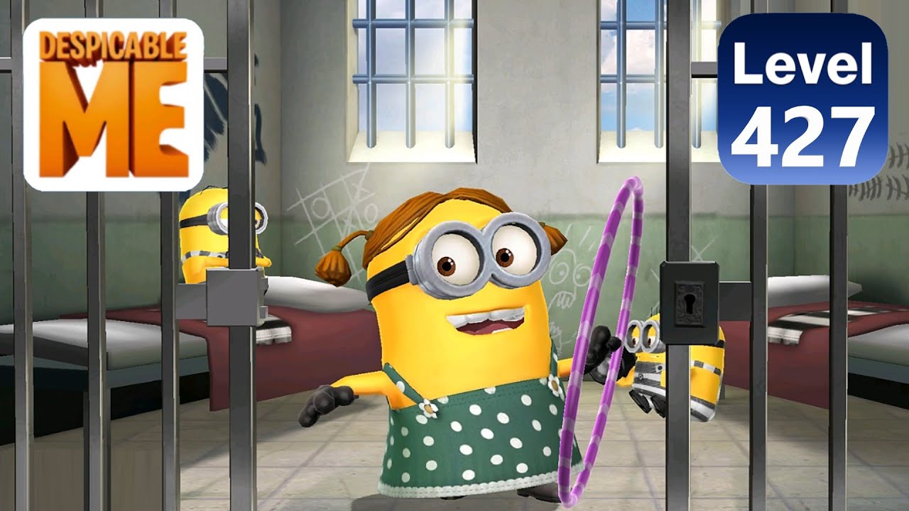 Minion rush Girl minion level 427 Prison minions gameplay walkthrough ...