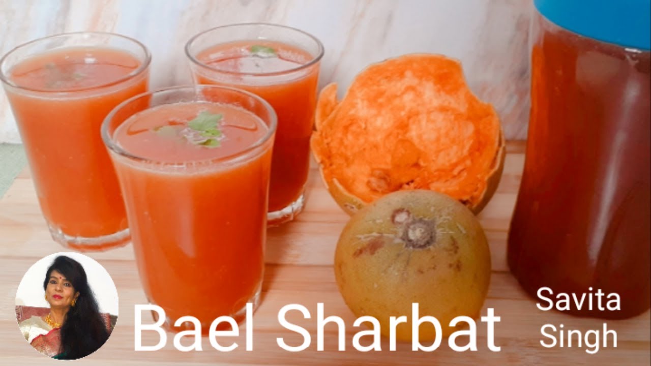Instant Bel Sharbat Drink| Bel Juice Recipe| Wood Apple Squash| बेल का ...