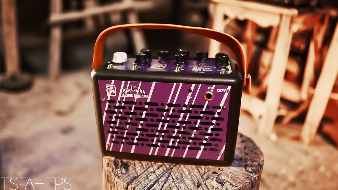 Mini Amp with TONS of Features - Caline The Blacksmith 20W Battery ...
