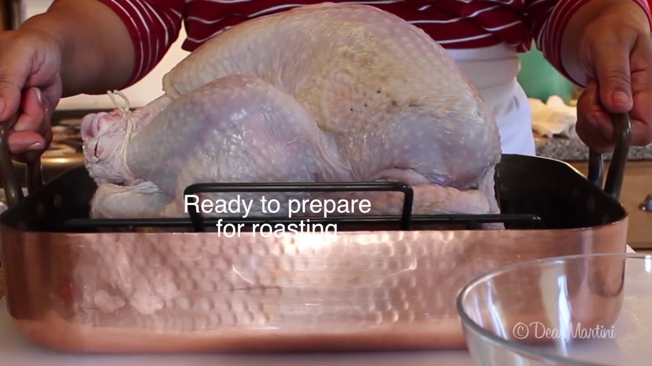 How to Prepare The Turkey for Roasting: The Salt Cure Method - YouTube