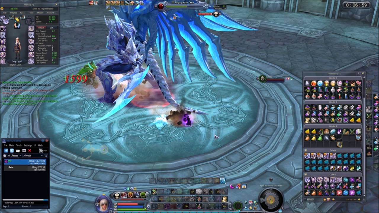 AION EU - Hidden Kysis Boss Solo - YouTube