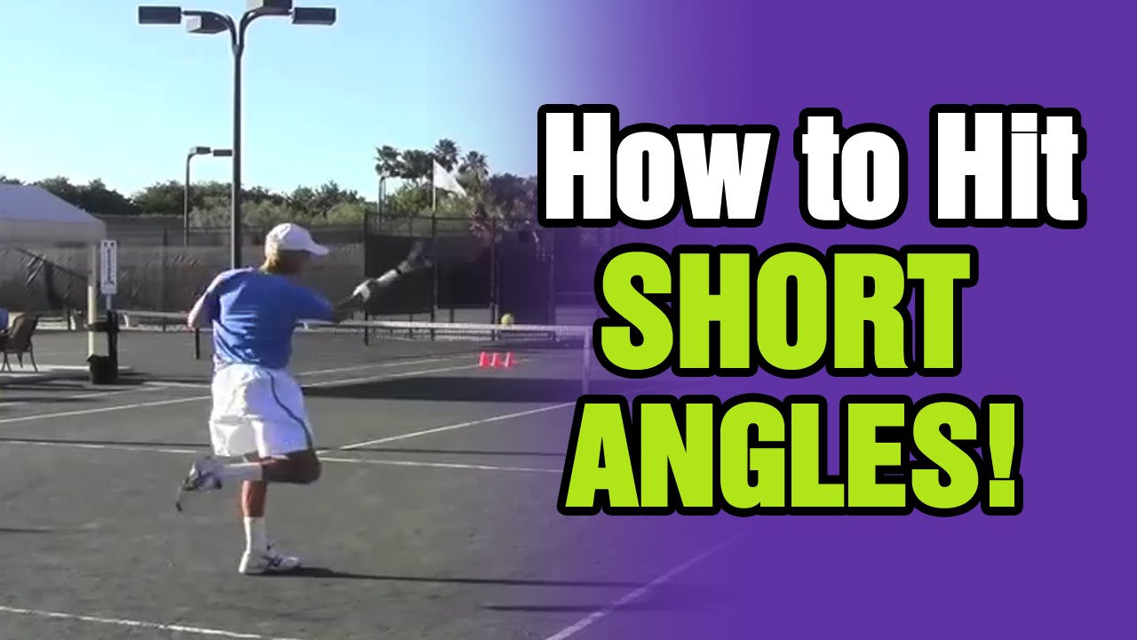 Tennis Drills - Learn How To Hit Short Angles - YouTube