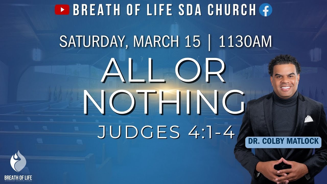 All or Nothing I Dr. Colby Matlock I March 15, 2025 - YouTube