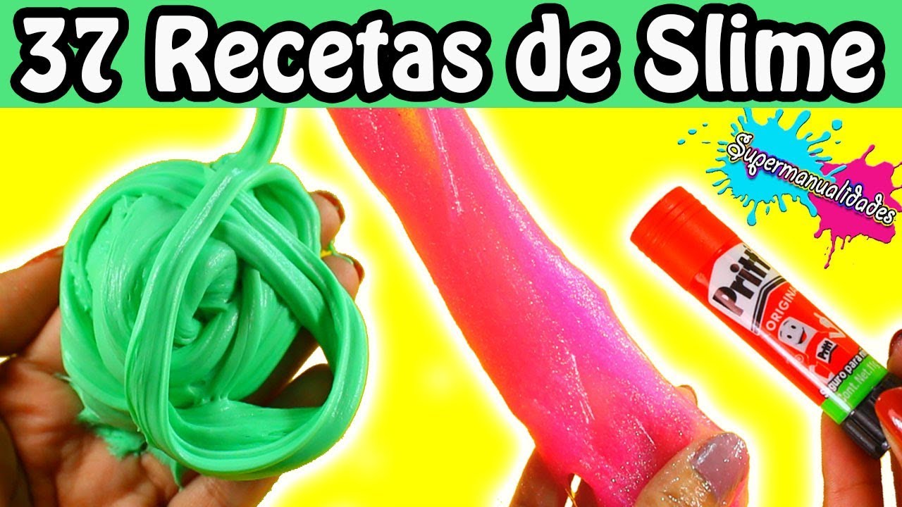 Probando recetas de Slime sin borax de mis suscriptores ...