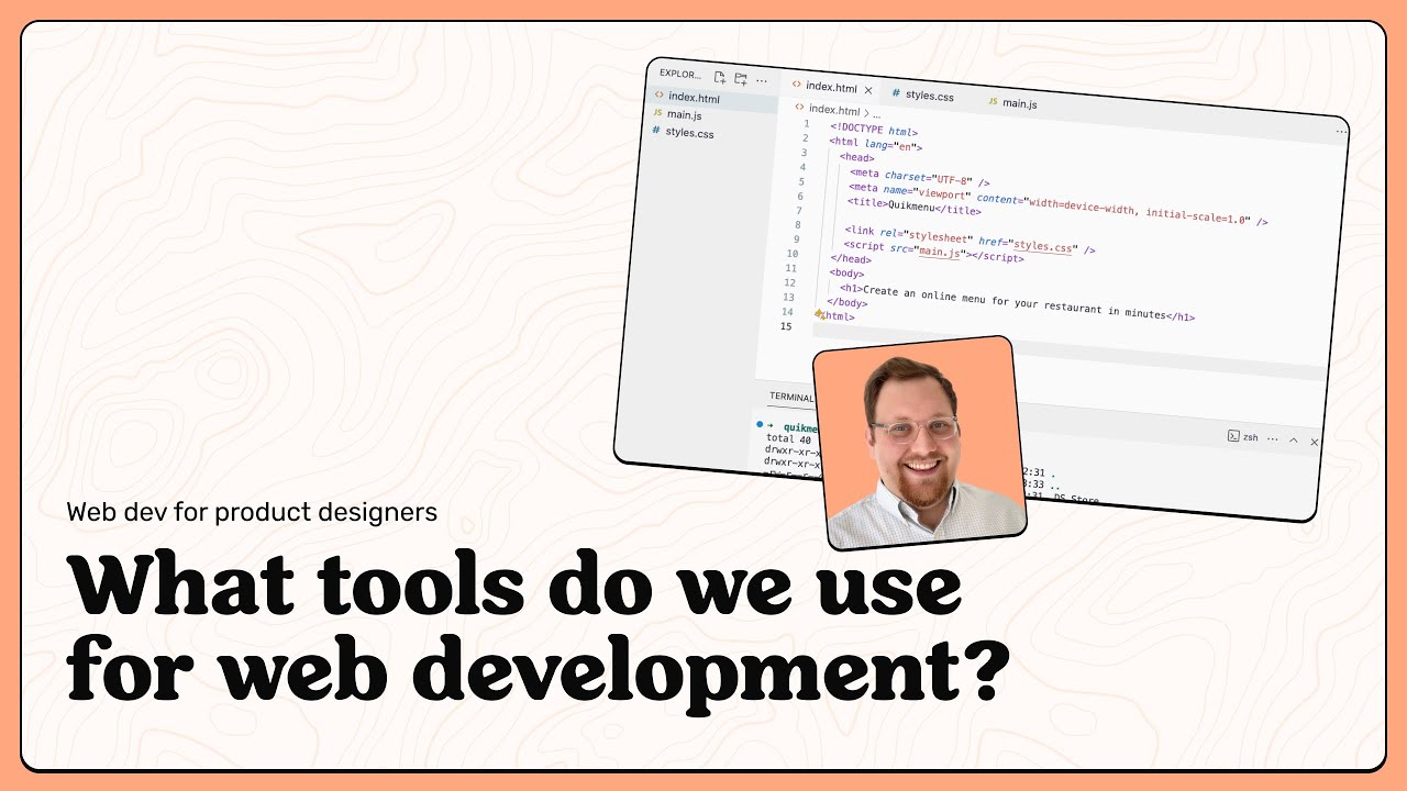 What tools do we use for web development? - YouTube
