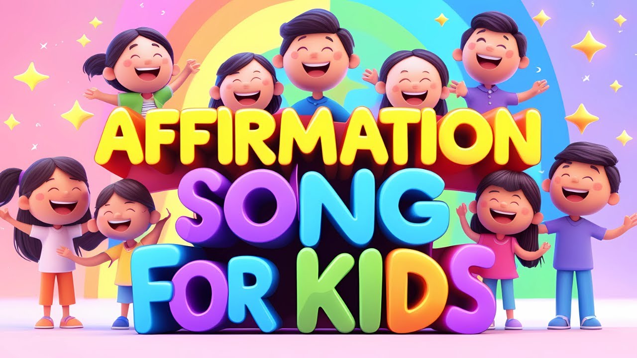 Kids Affirmation Song | Positive Thinking & Confidence Boost | 123 AtoZ ...