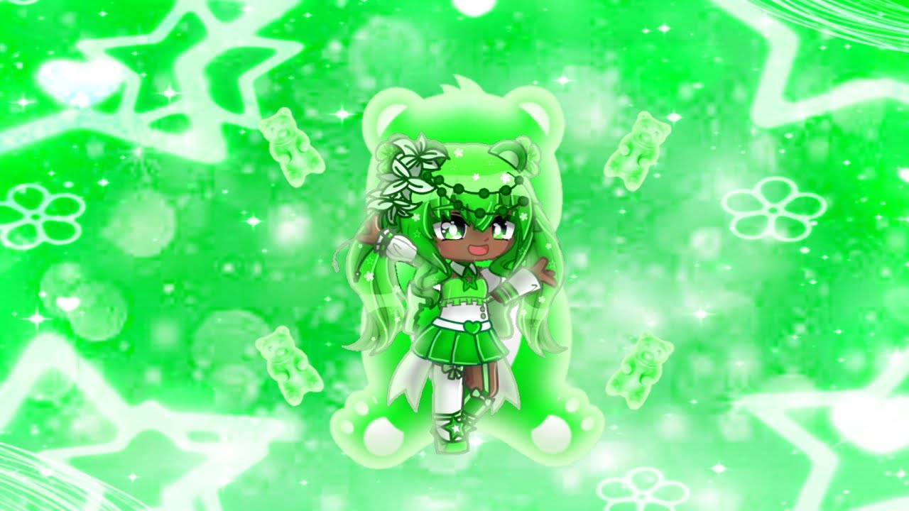Cure Gummy Bear 🐻 💚 || (Fanmade OC) || Gift for @moonlight_taffy_gacha ...