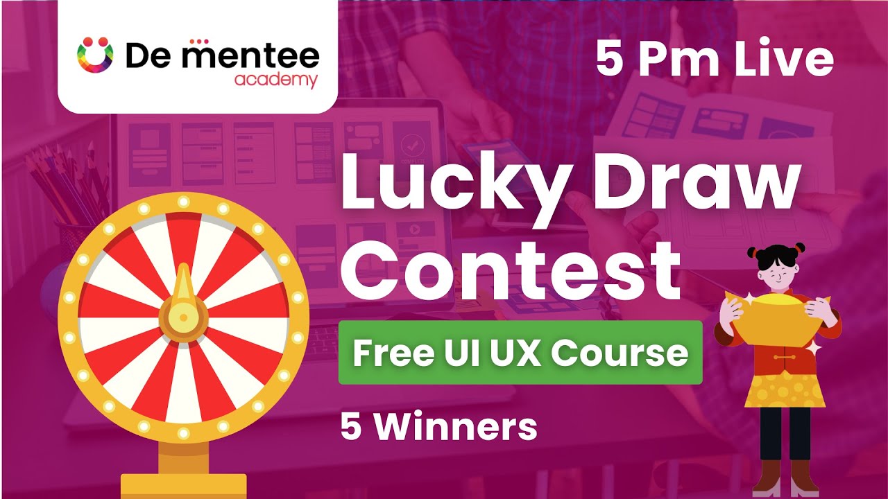 Lucky Draw Contest - De mentee Academy | Free UI UX Course for Students ...