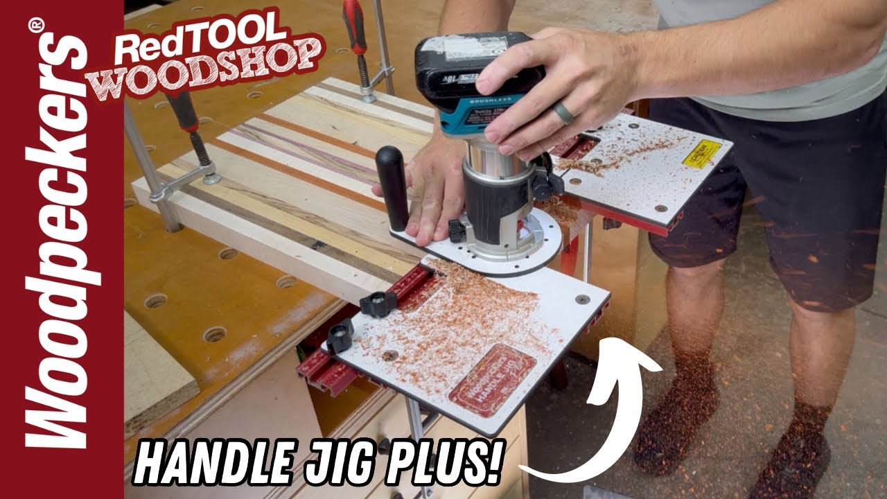A Cutting Board Handle Jig That Adjusts to Your Projects! l RedTOOL ...