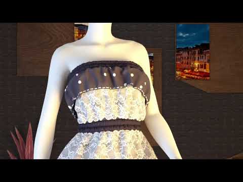 【3D Catwalk animation】CDLSK22027｜Jiun Yuh Lace