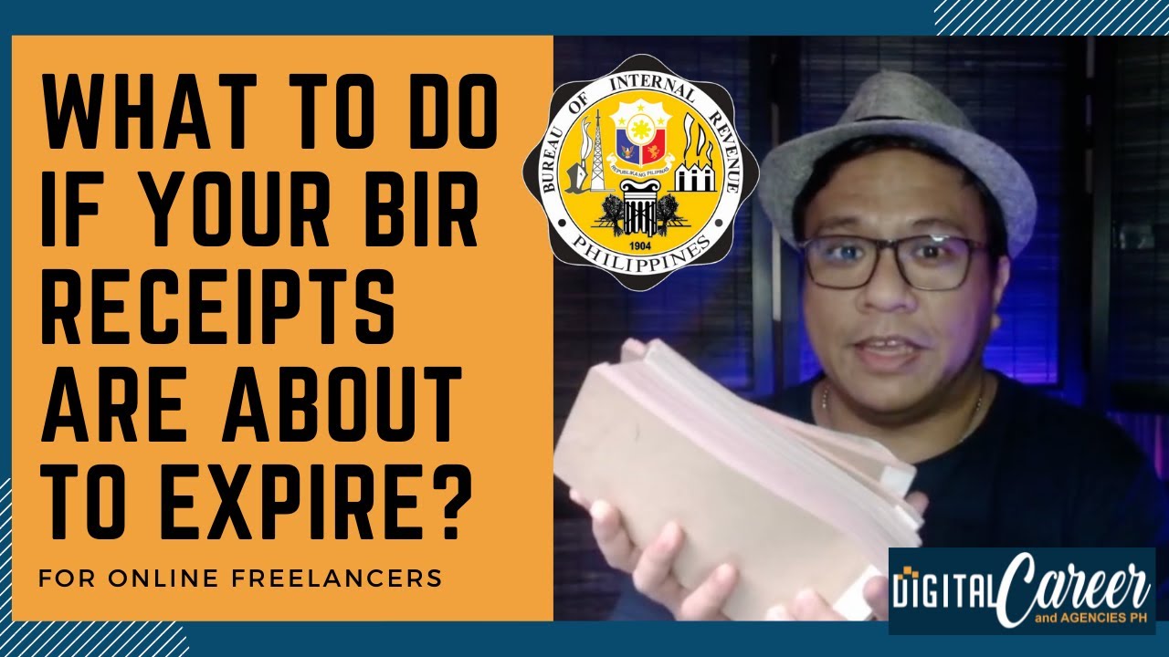 What To Do If Your BIR Receipts Are About to Expire? - YouTube