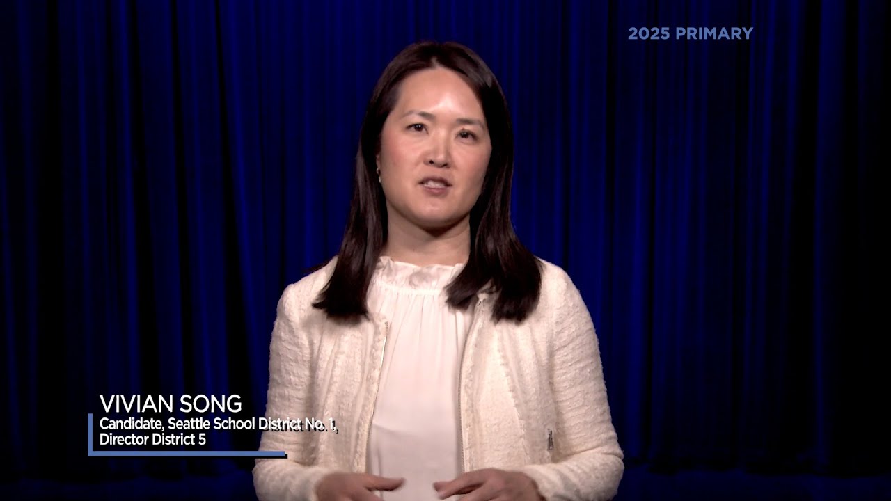 Vivian Song, candidate for Seattle School Dist. 1, Director Dist. 5 ...