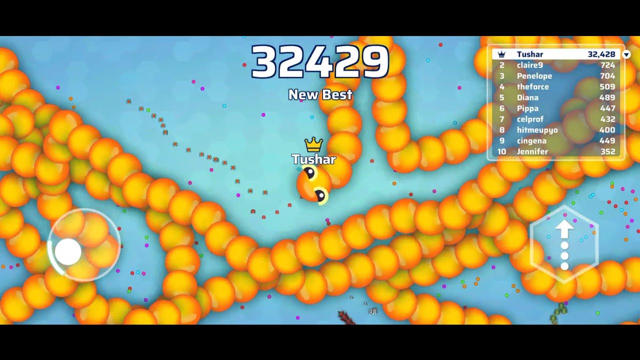Snake Game Biggest New Score In the world Android gameplay Snake Chash ...