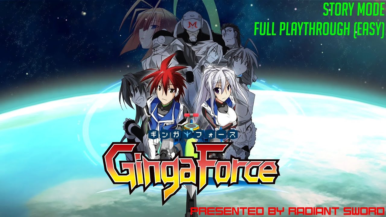 Ginga Force / Story Mode / Full Playthrough (Easy/No Death) - YouTube
