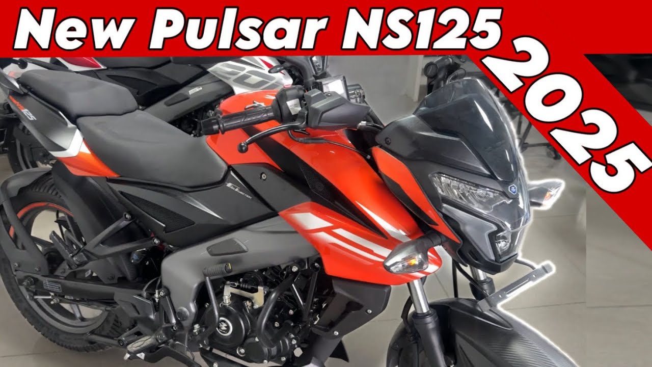 New Bajaj Pulsar NS125 🔥 2025 ORANGE | NEW PULSAR NS125 | BAJAJ PULSAR ...