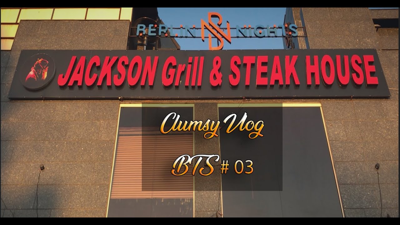 Jackson Grill Shoot | BTS Vlog | Clumsy Edits - YouTube