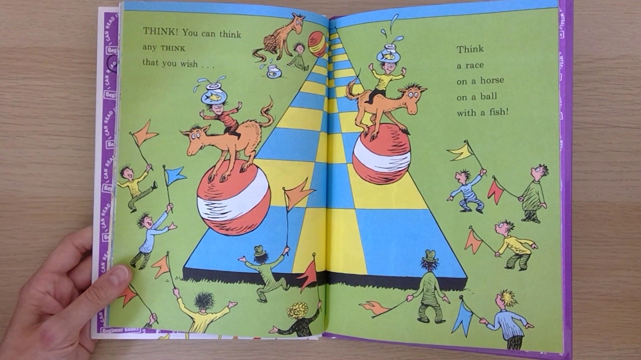 "Oh, The Thinks You Can Think!" by Dr. Seuss - YouTube