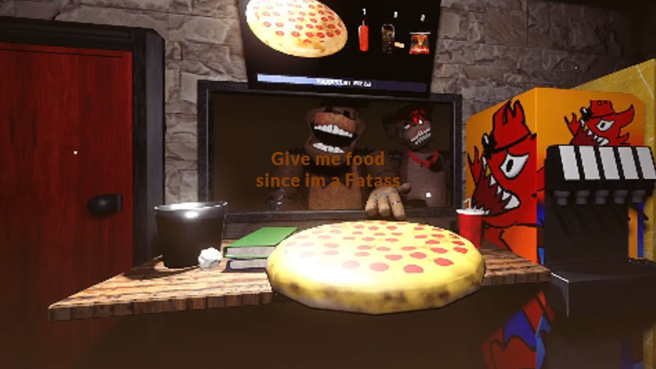 FNAF but we feed Freddy Fazbear | Feeding Freddy - YouTube