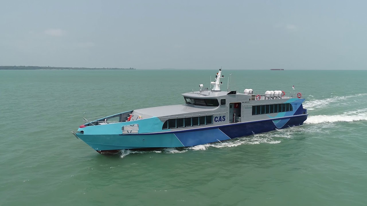 Muar - Bengkalis Ferry Passenger - YouTube