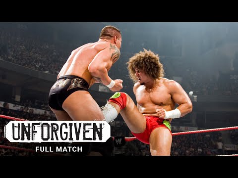VOLLSTÄNDIGES MATCH – Carlito vs. Randy Orton: WWE Unforgiven 2006