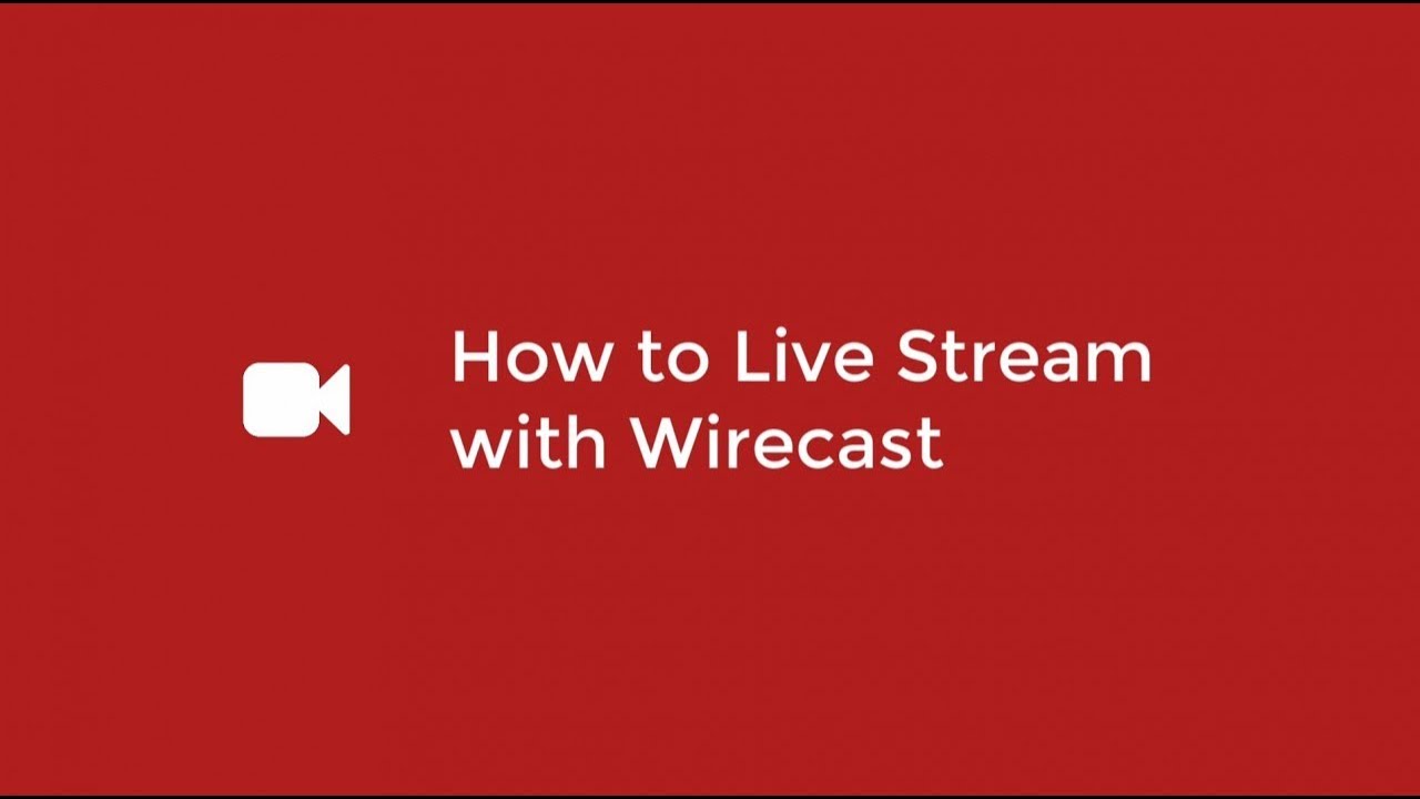 How To Stream With Wirecast To Your Website | 🔥 Super Quick Live Streaming Tutorial - YouTube