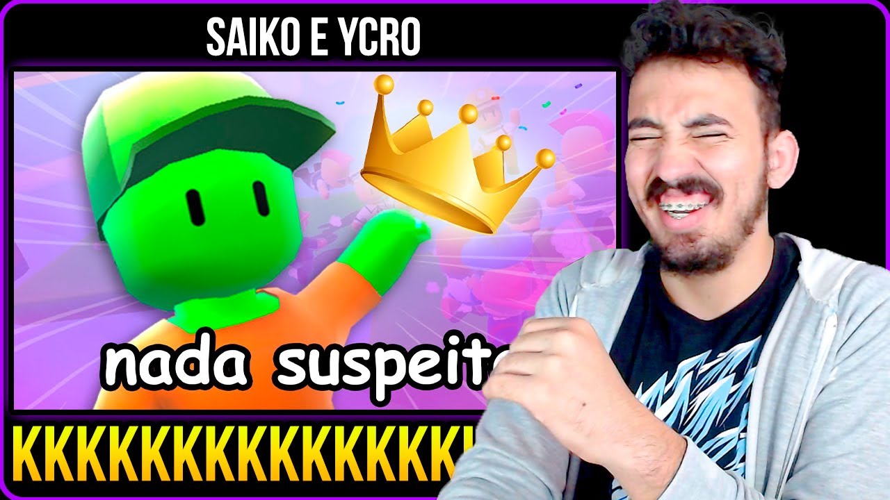 GANHANDO MINHA PRIMEIRA COROA NO FAU GAIS - SAIKO E YCRO | Leozin React - YouTube