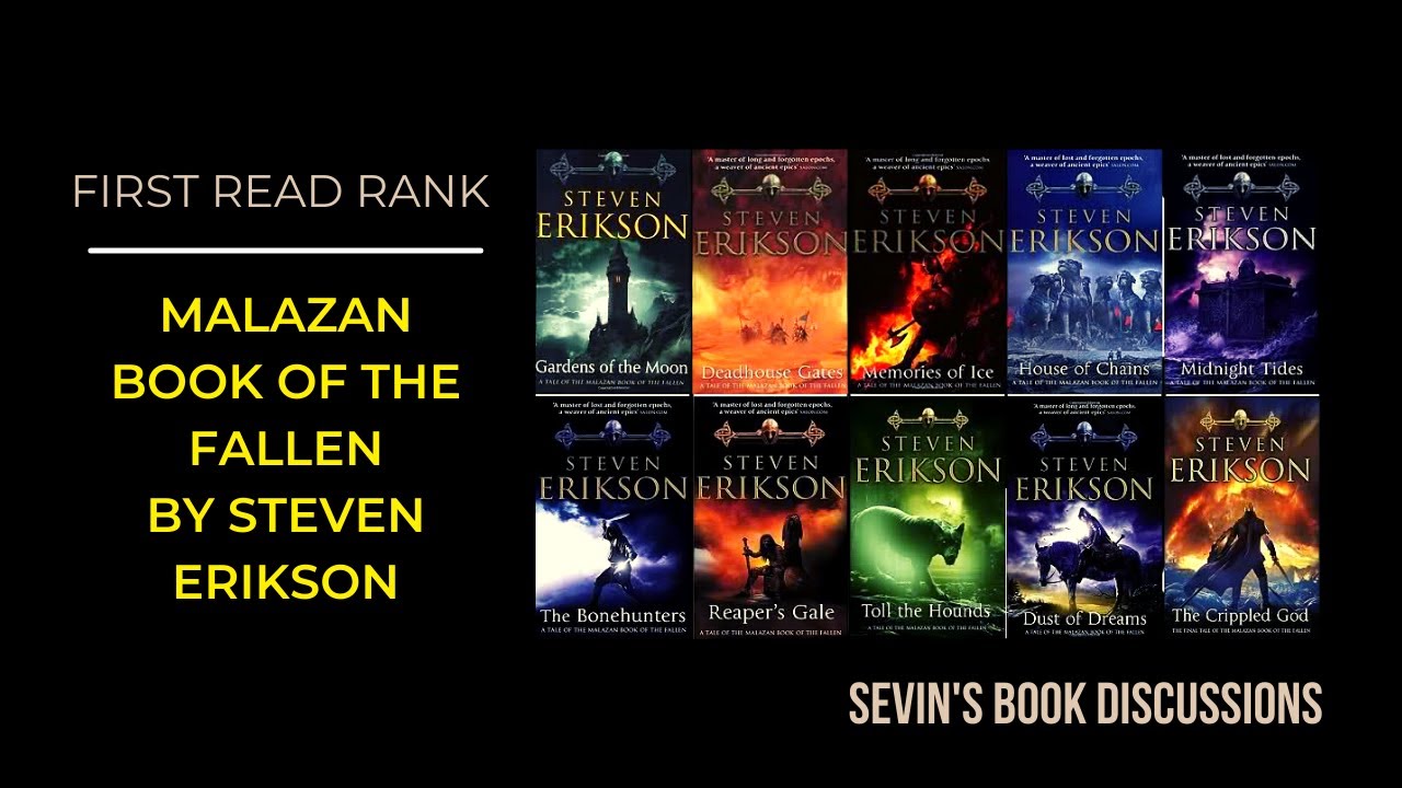 First Read Rank: Malazan Book of the Fallen - YouTube