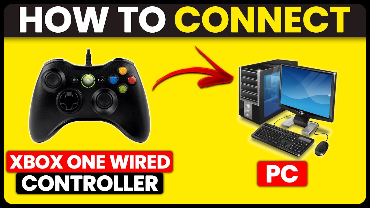 How To Connect Xbox One Wired Controller To PC (How To Pair Xbox One ...