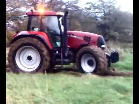 case cvx 170 with massive set of disks ment for 300 hp tract - YouTube