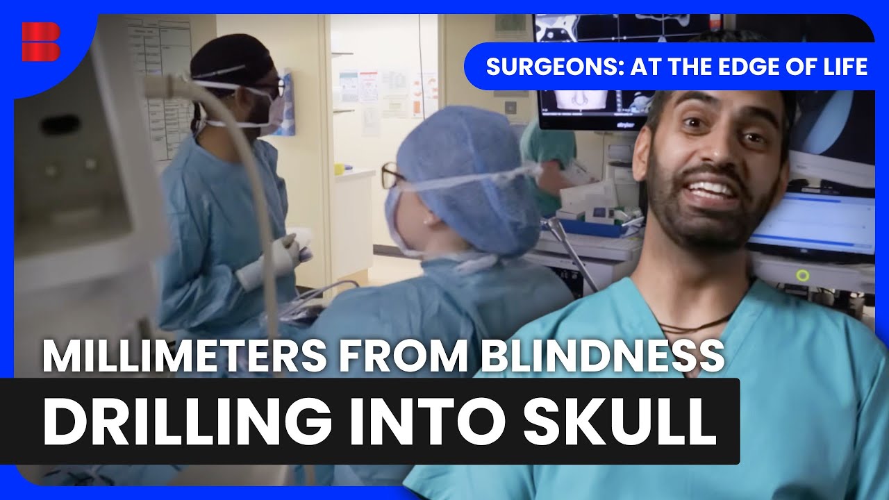 Surgeon Drills Eye Socket to Save Woman's Sight - YouTube