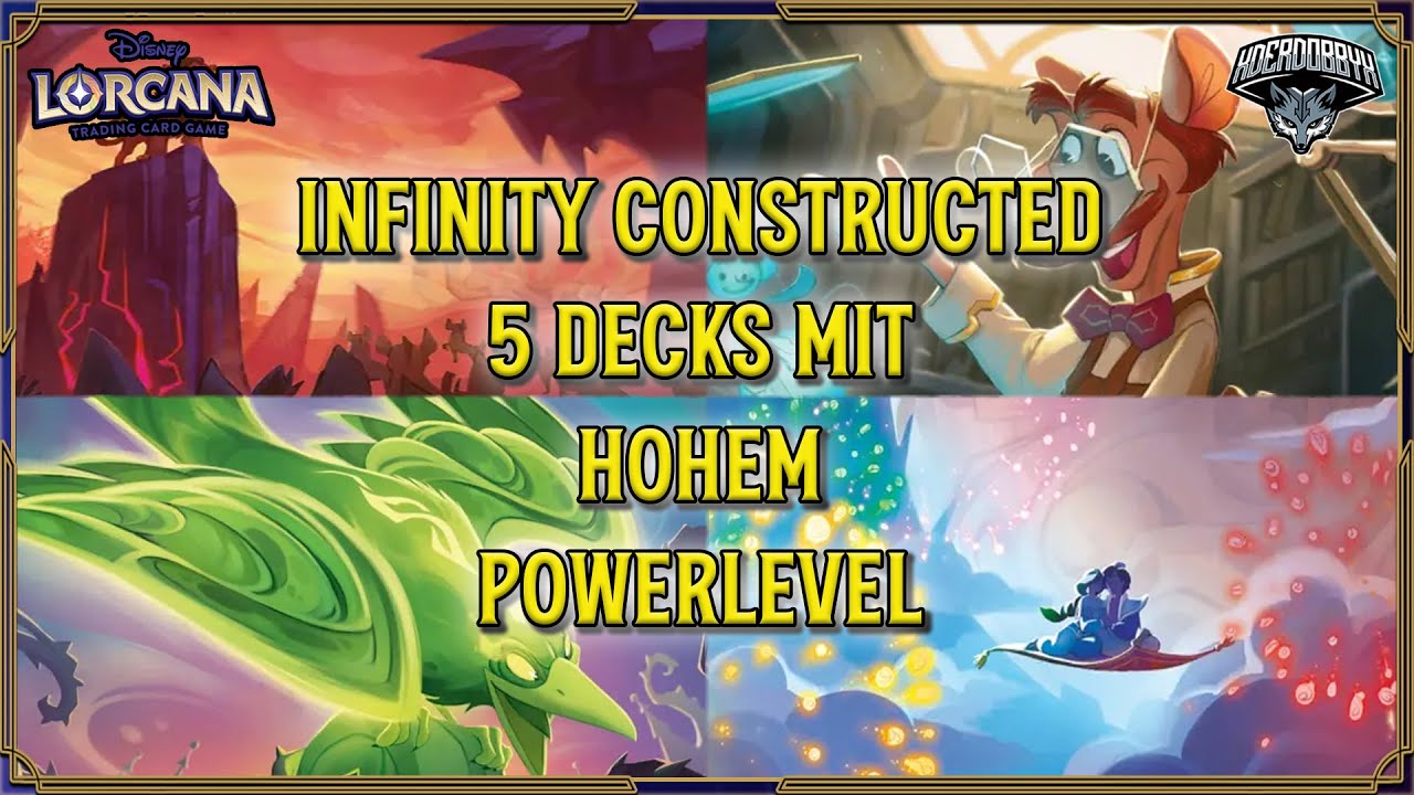 5 Starke Infinity Decks (u.a. für Bologna Side Events!) | Disney ...